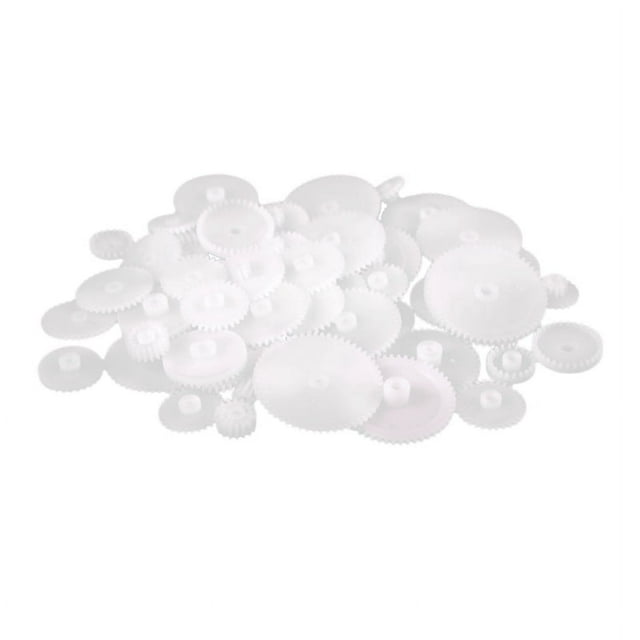 58 styles Plastic Gears Cog Wheels All The Module 0.5 Robot Parts DIY ...