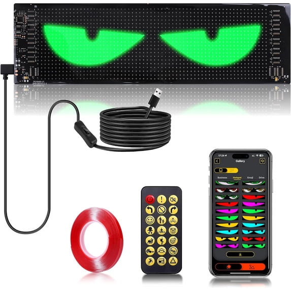 5800 Lux High-Brightness Multi-Panel Sync Display (14"x4.3") - 3X , APP ...