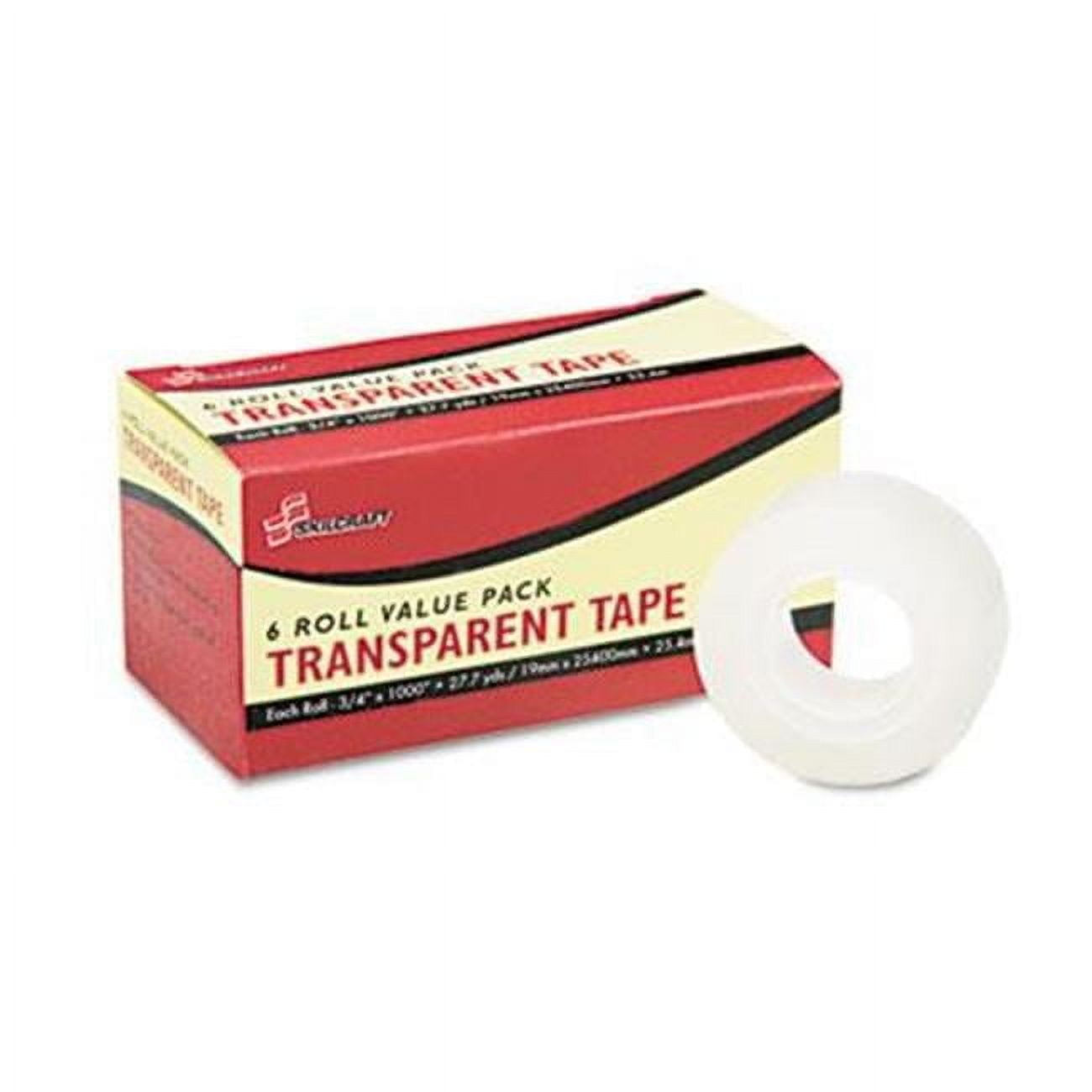 5806225 7510015806225 0.75 x 1000 in. Transparent Tape Clear - Walmart.com