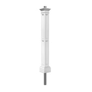 Mayne Signature Outdoor Tall Decorative Lamp Post - Polyethylene, No ...