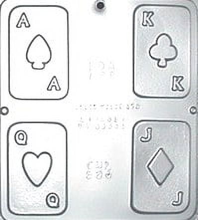 584 Playing Cards Chocolate Candy Mold - Walmart.com
