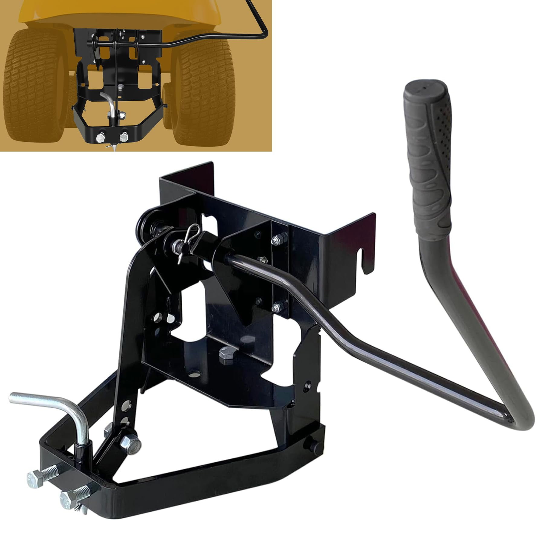 585607901 Heavy Garden Tractor Sleeve Hitch Attachment Rear Mount Fit ...