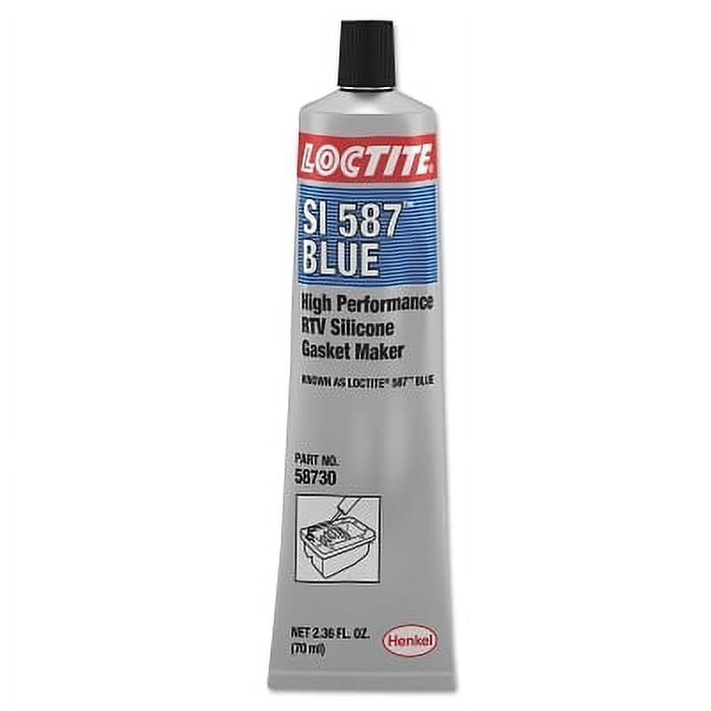 587 Blue High Performance RTV Silicone Gasket Maker, 70 mL Tube ...