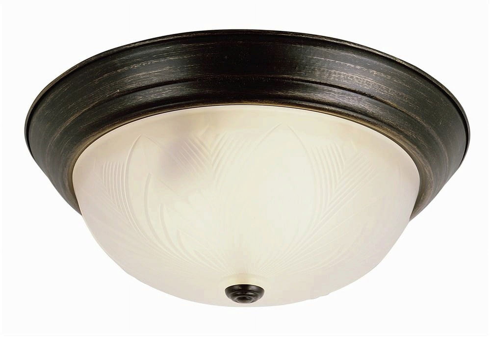 58802 ROB-Trans Globe Lighting-Back To Basics - Three Light Flush Mount ...