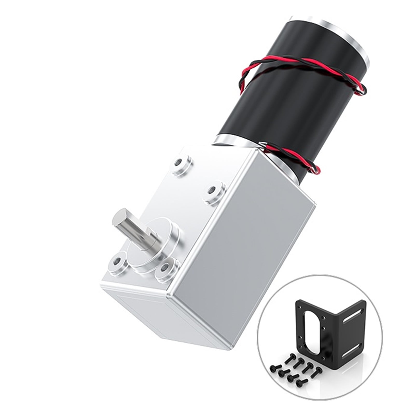 5882-50ZY Worm Gear Motor 12V 24V Forward And Reverse Adjustable Speed ...