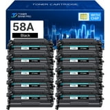 58A CF258A Compatible M404dn Black Toner Cartridge (With chip) for HP ...