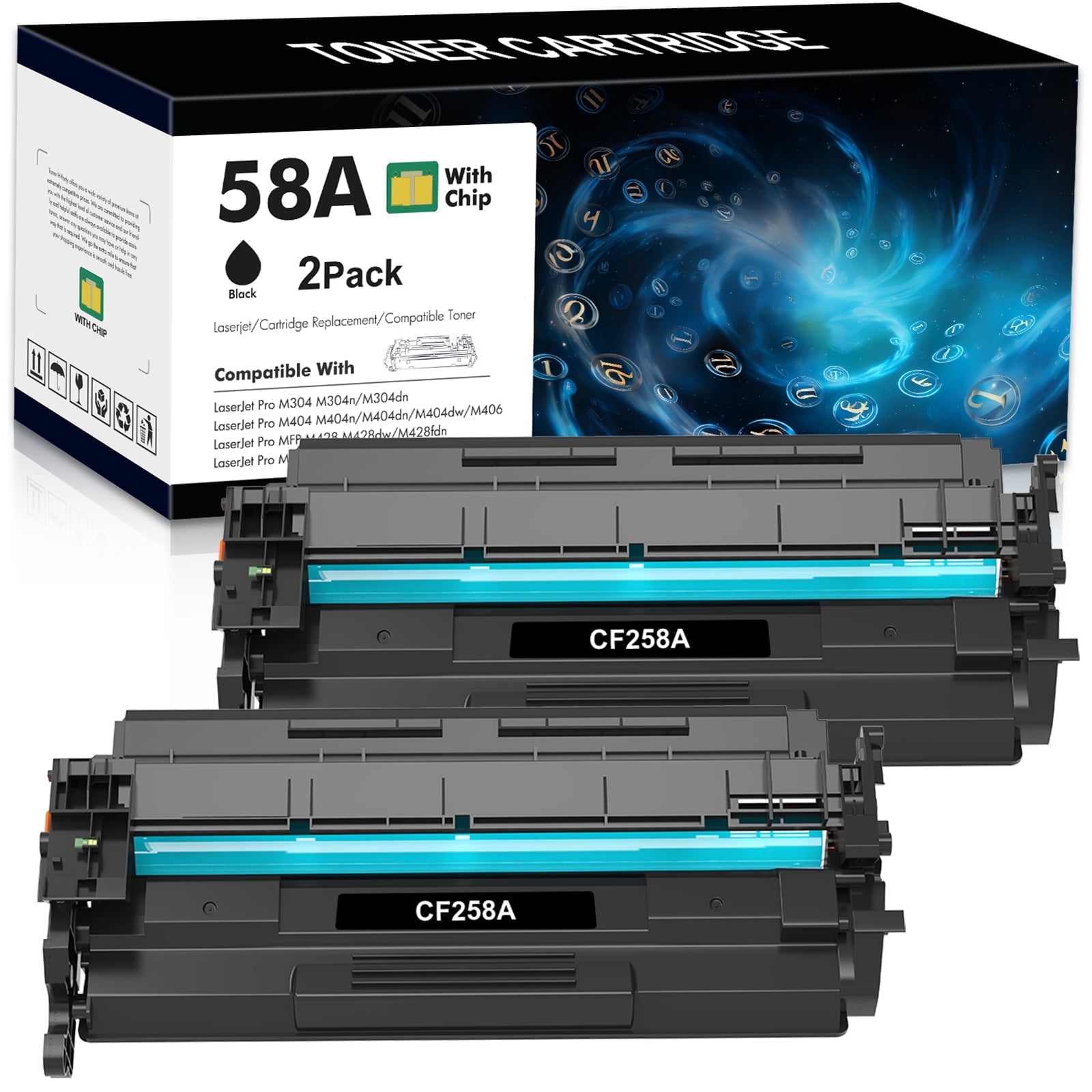 Toner H-Party Premium Laser Compatible Cartridges for HP 58A CF258A ...