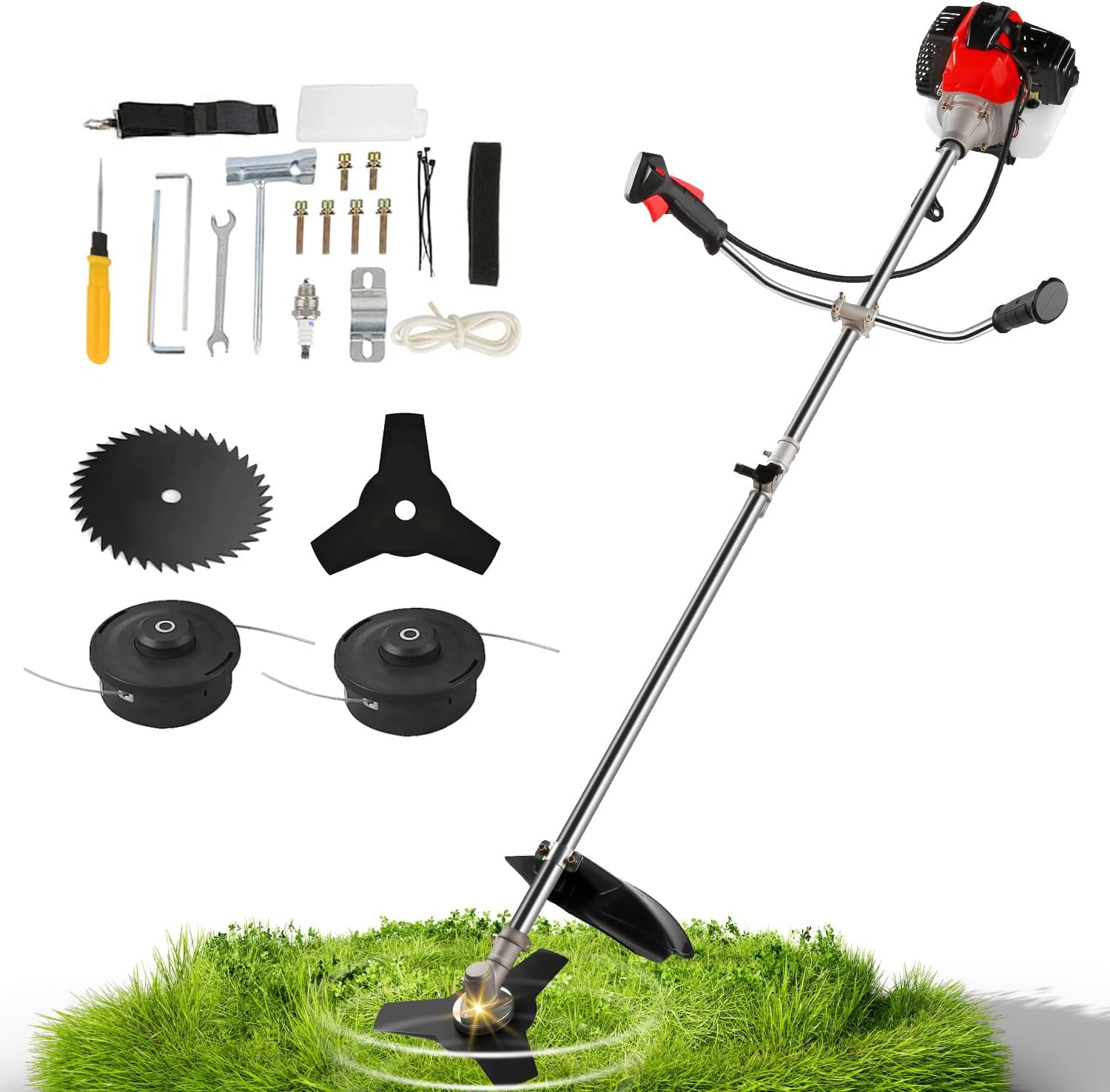 58CC Wacker Gas Powered 2-Cycle Gas Eater 4 in 1 Cutter 18-Inch ...