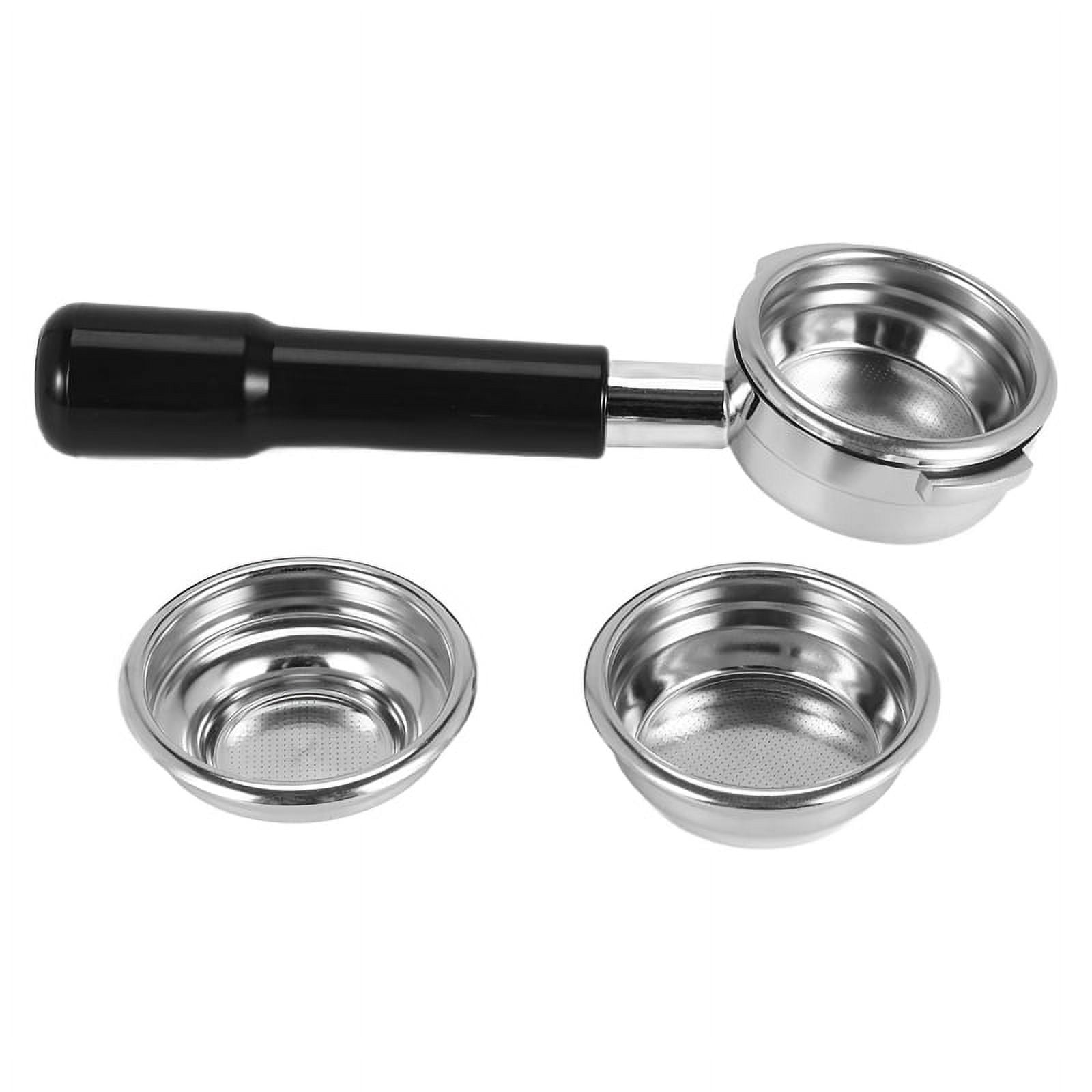 58MM Bottomless Stainless Steel Professional Espresso Coffee ...