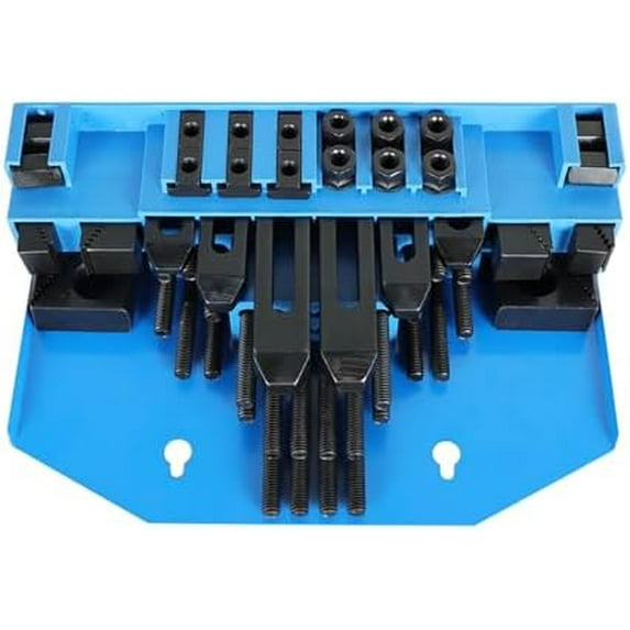 58Pcs 1/2 Inch T-Slot Clamping Kits 3/8 Inch - 16 Stud Clamping Kit ...