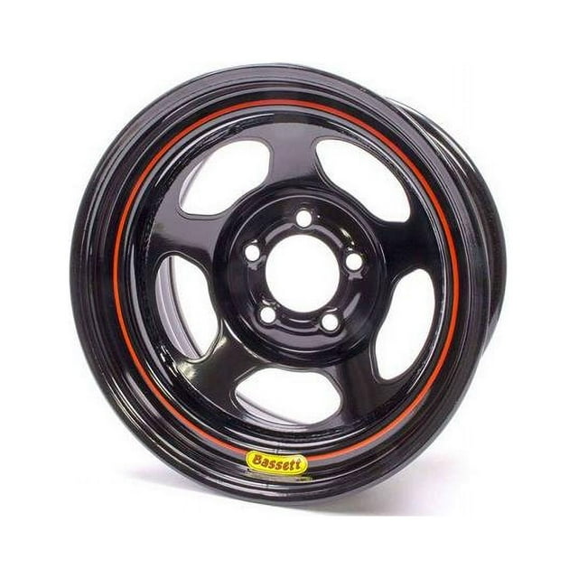 58R54EB Armor Edge Dirt Track Wheel - 15 x 8 in. - 5 x 5 in. - Black ...