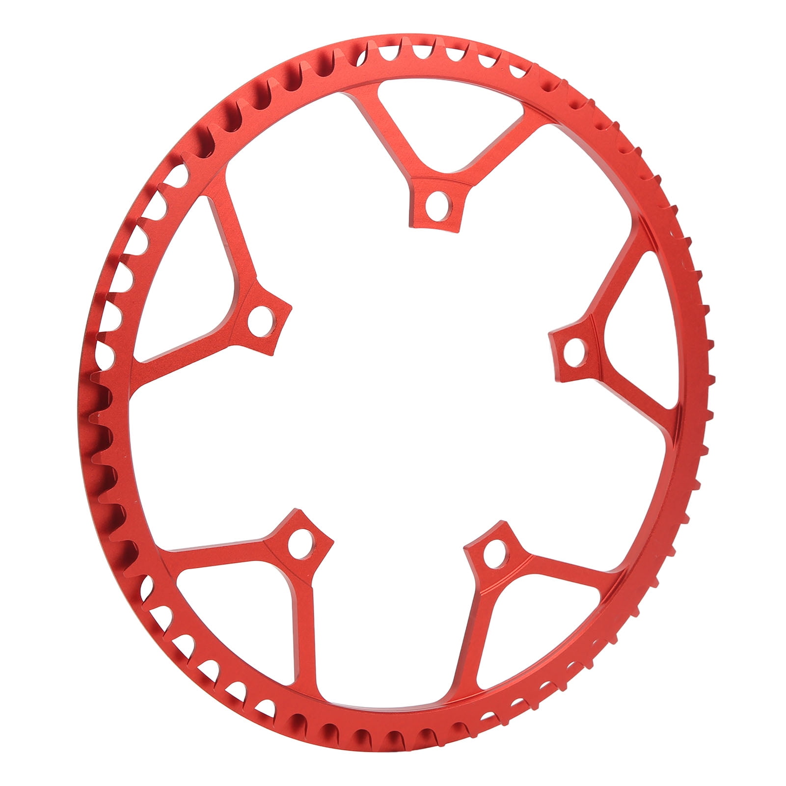 58T Bike Chainring, Lightweight Aluminum Alloy, Anodized Finish, 130mm ...