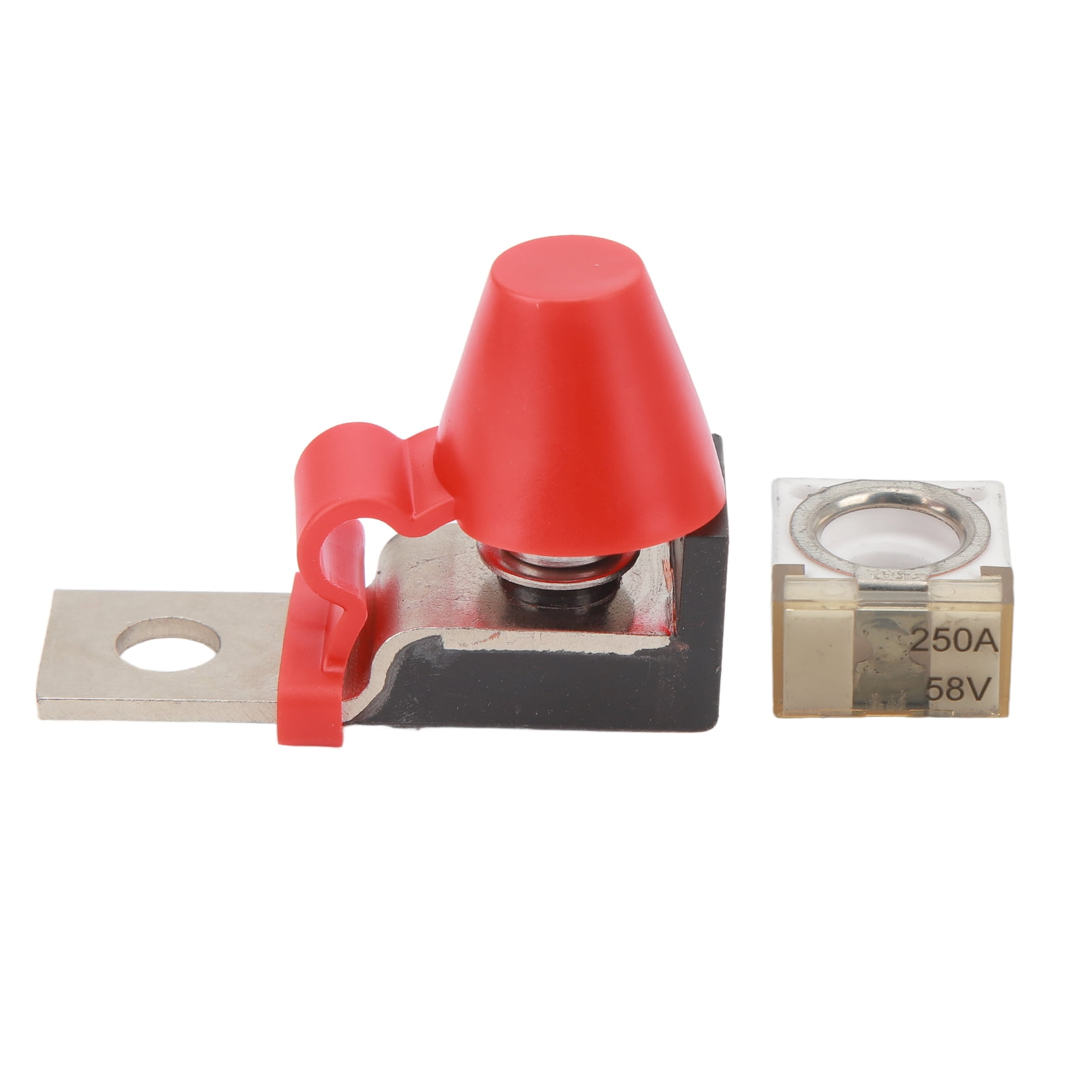 58V Terminal Fuse Block Kit with M8 Single Stud for Multiple Batteries ...