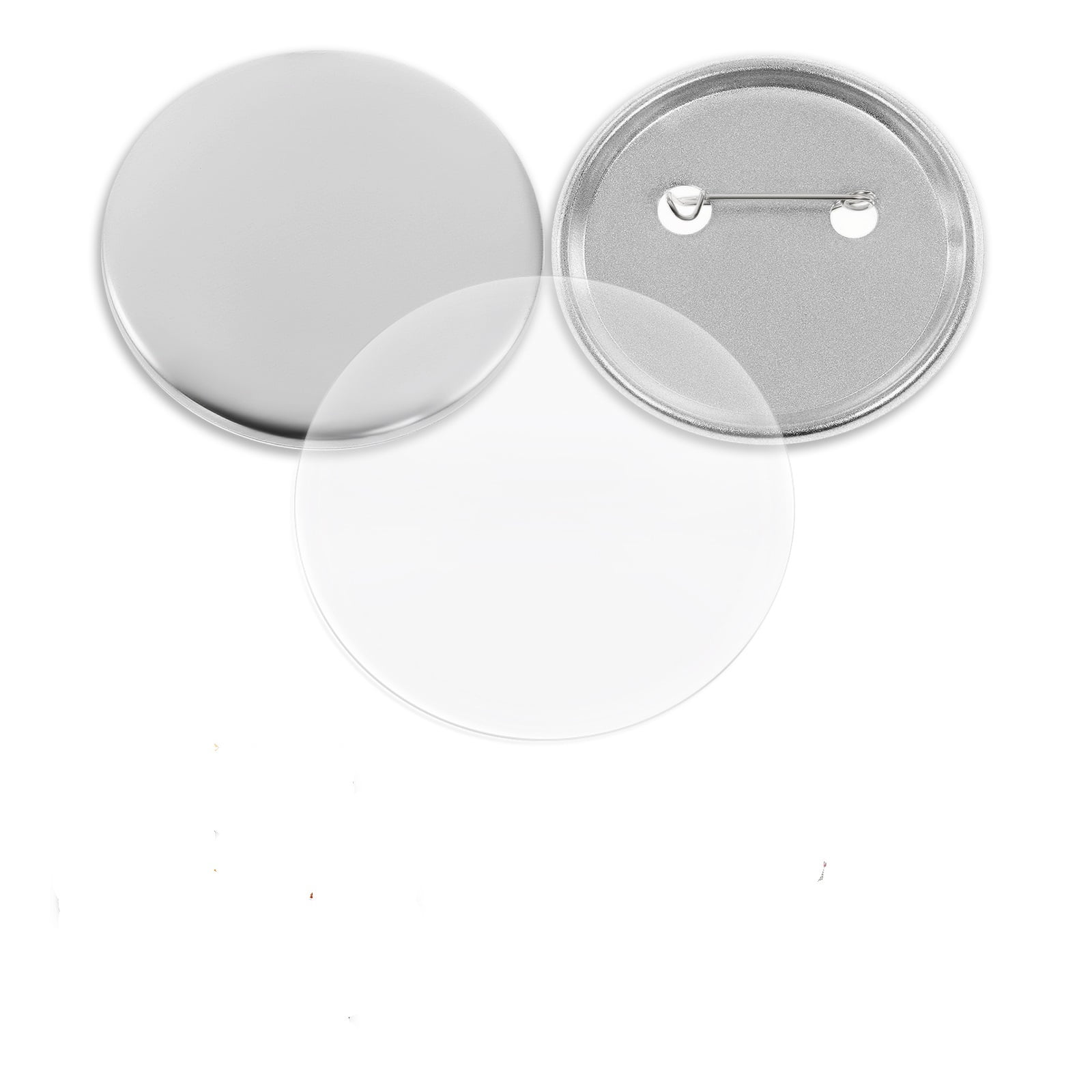 58mm 100set DIY Blank Pin Button Badge Material Whiteboard Fridge ...
