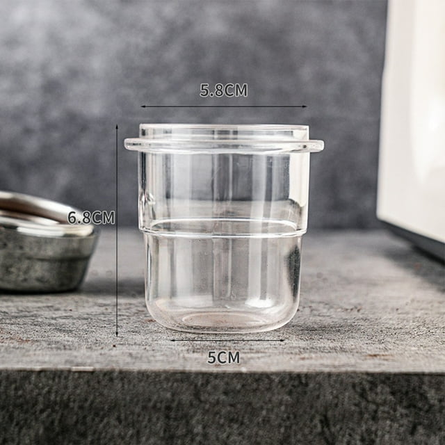 58mm Coffee Dosing Cup For Espresso Coffee Making Replacement Plastic Dosing Cup Coffee Powder ...
