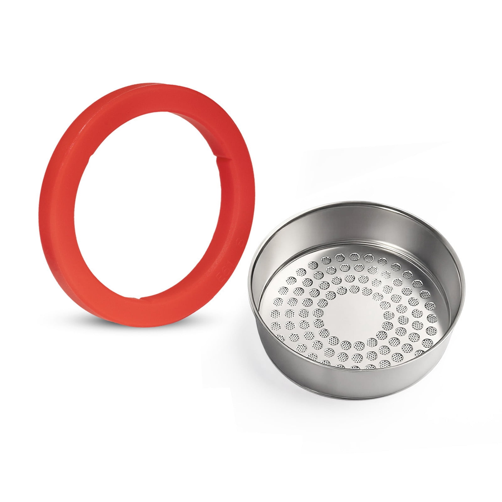 58mm E61 BrewingHead Shower Screen With Silicone Seal Gasket For ...