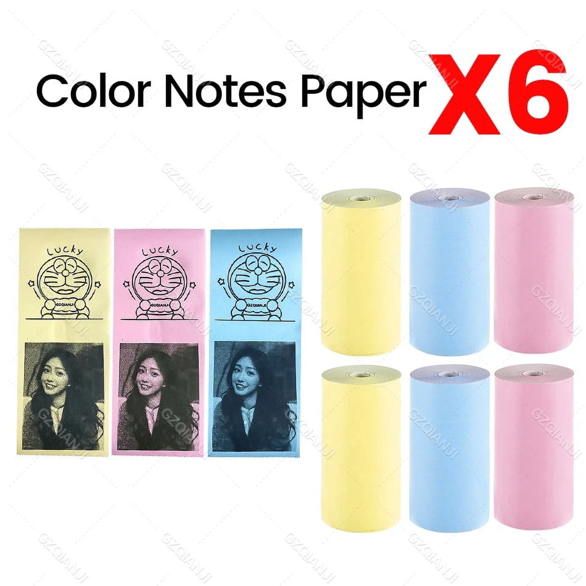 58mm Mini Photo Printer Paper Rolls Thermal Paper 57x30MM White Color ...