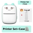 58mm Mini Portable Thermal Printer Cat Shapes Lightweight Wireless ...