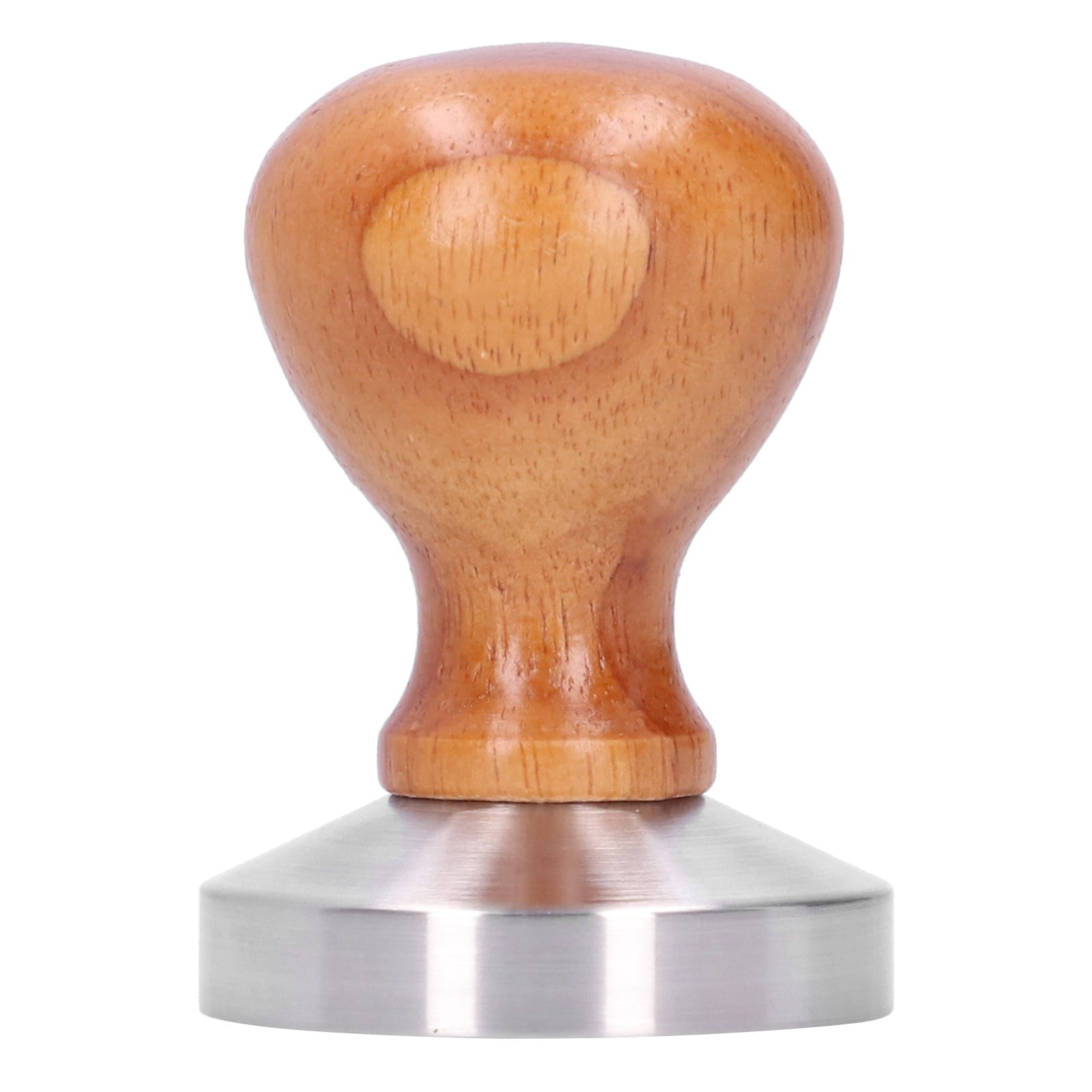 58mm Stainless Steel Coffee Powder Hammer Tamper with Wood Handle ...