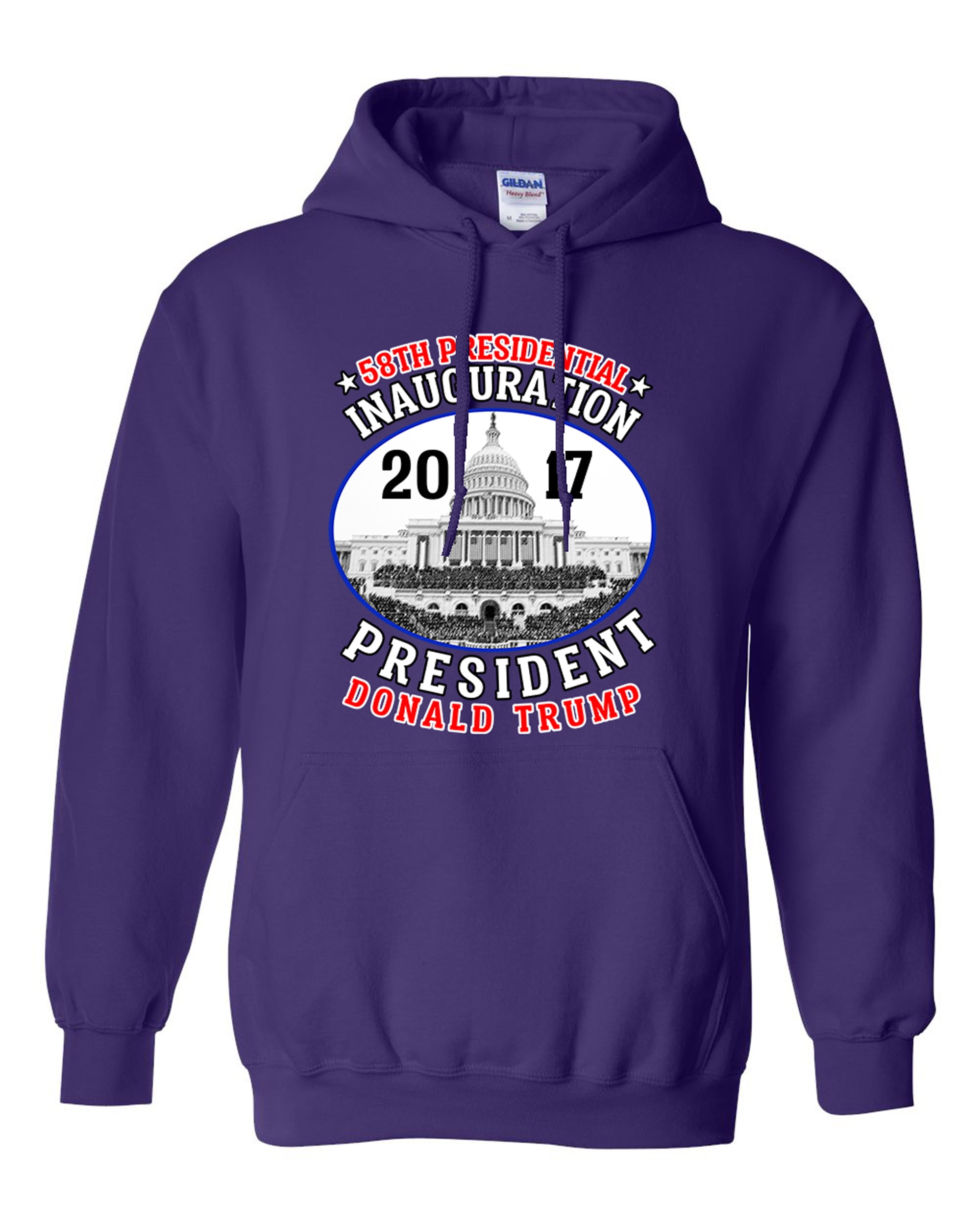 58th Presidential Inauguration Day President Donald Trump DT Sweatshirt ...