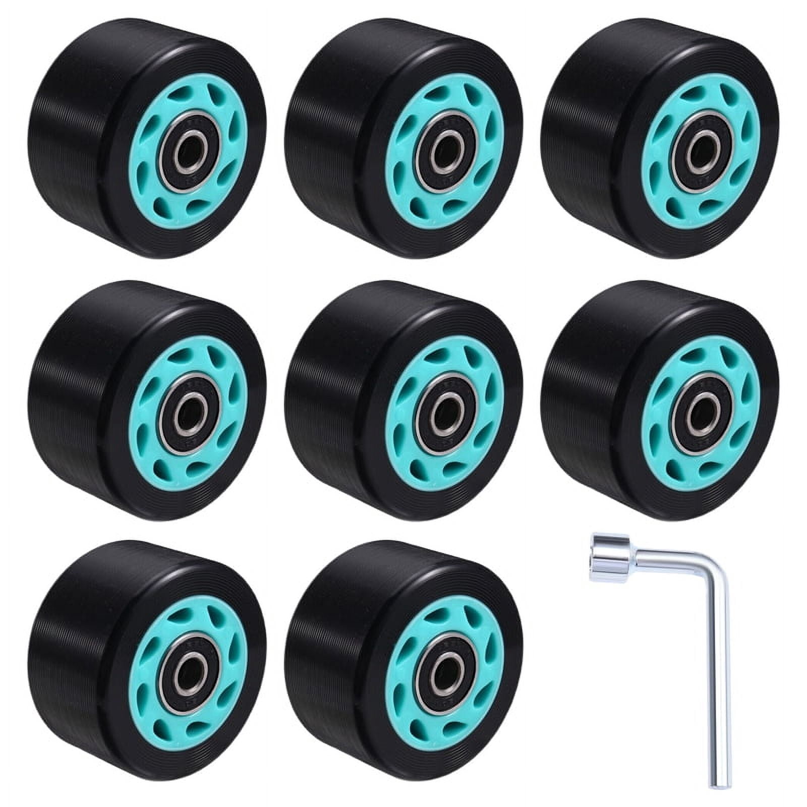 58x32mm 88A Double Row Roller Skates Accessories Speed Skates Wheels ...