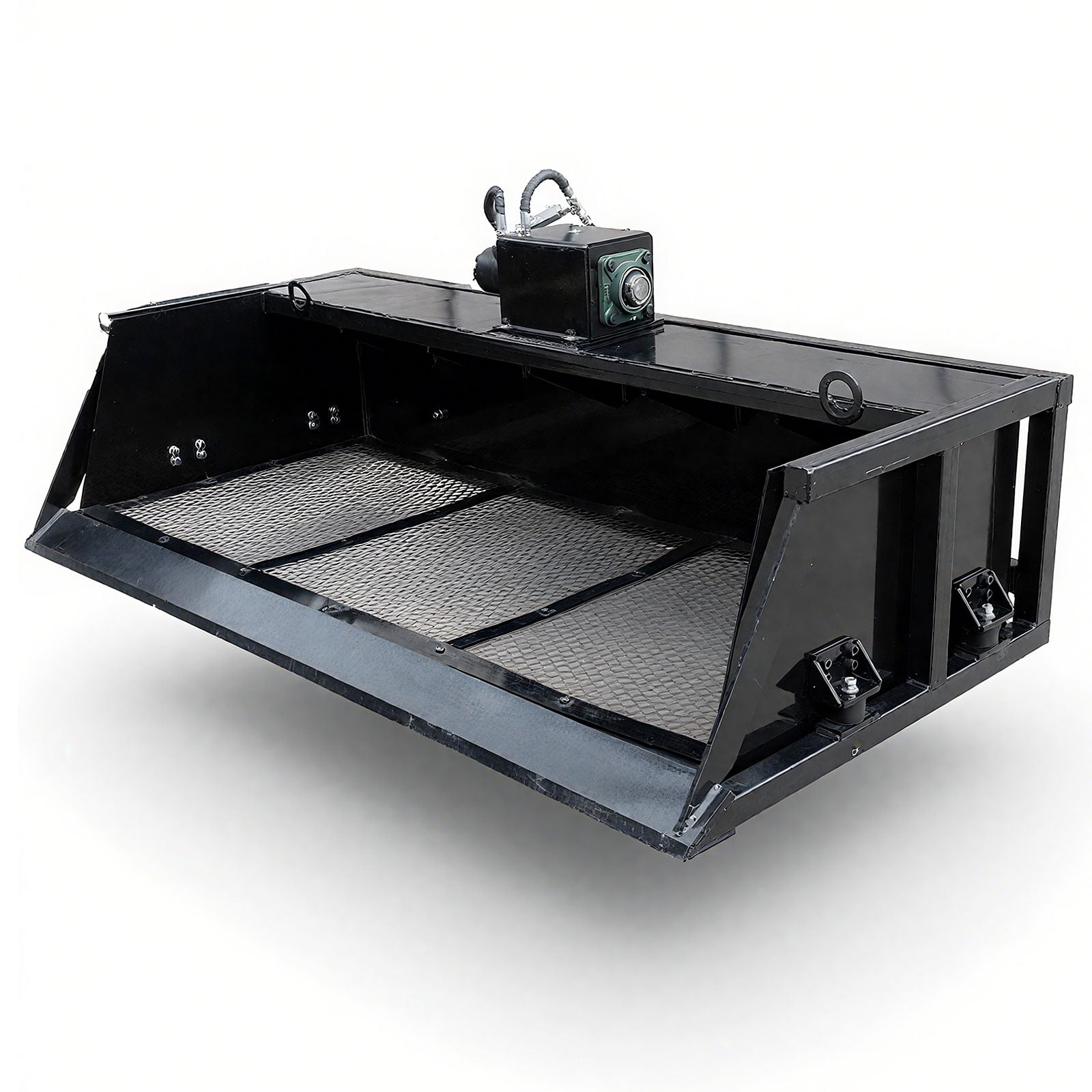 59.05"/1500mm Vibration Screening Sand Bucket Funnel for Bobcat Skid ...