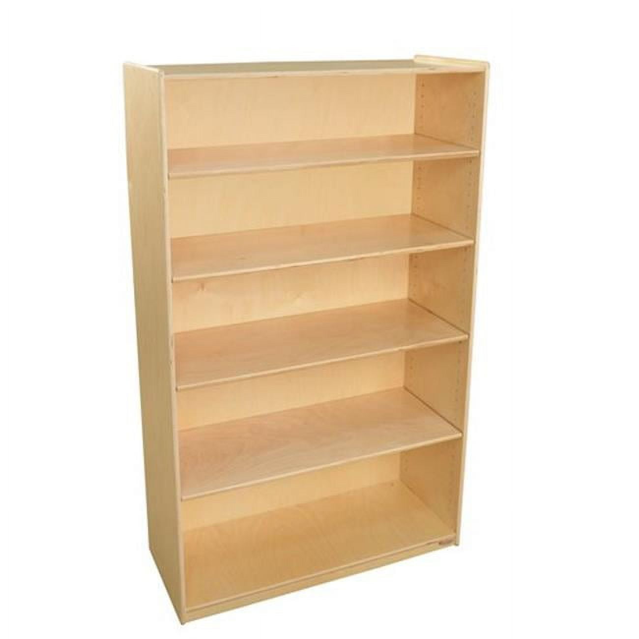 59-1 by 2 in. Height Bookshelf with Adjustable Shelves - Walmart.com