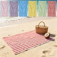 59.1 x 29.5 in Yellow Microfiber Pool Towel, Sand Free Quick Dry Beach ...