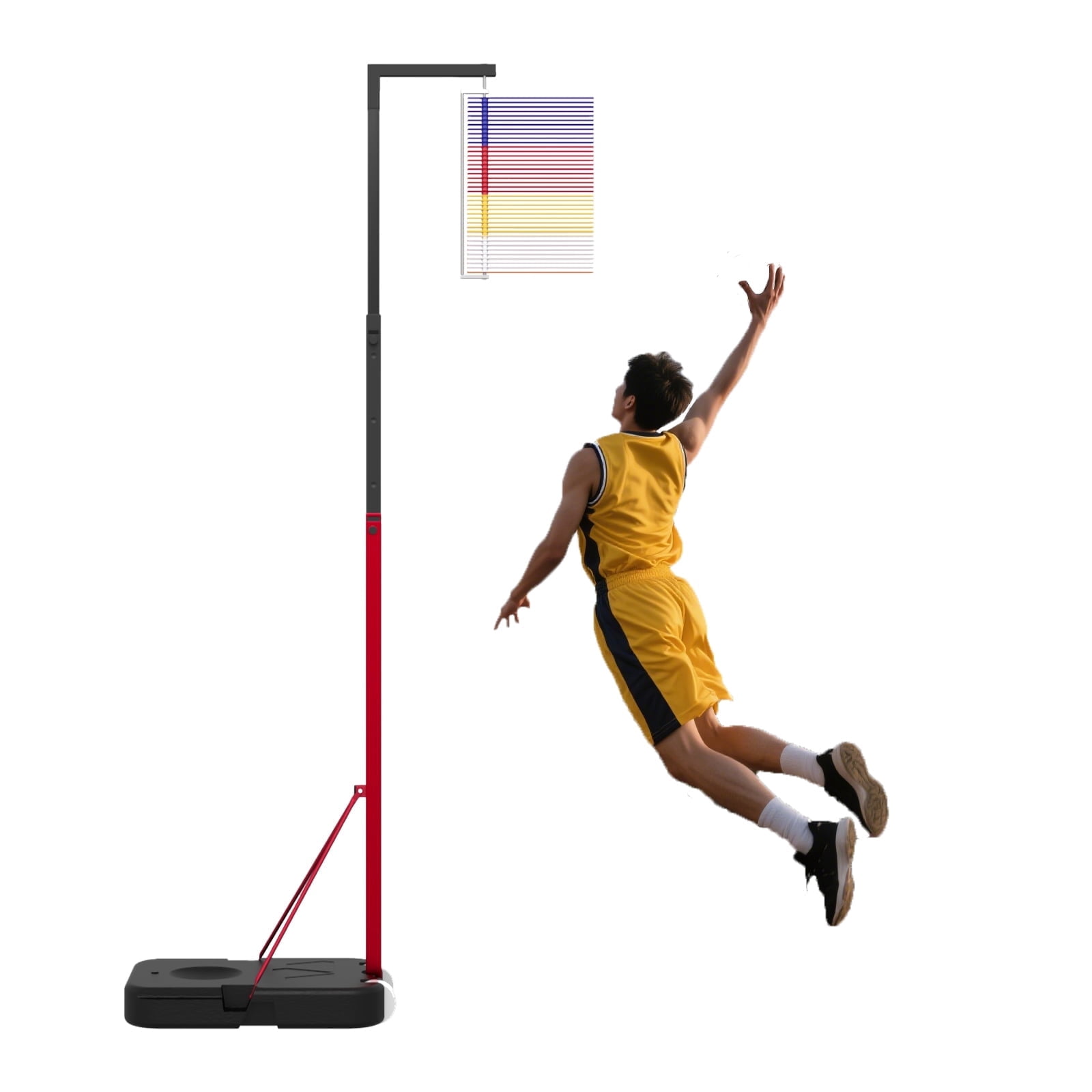 59-141.73 inch Vertical Jump Tester, Floor-Standing Vertical ...