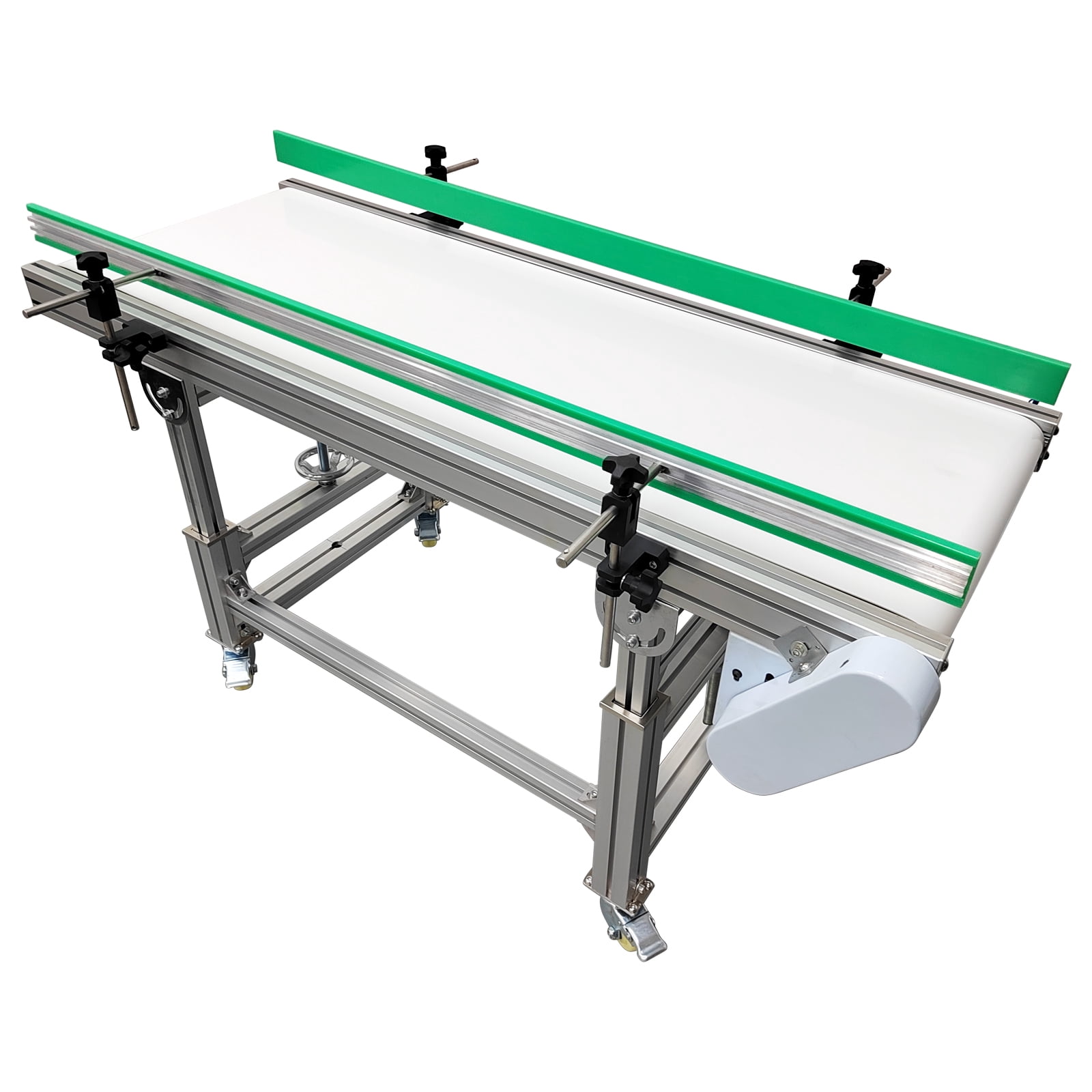59″*19.7″PU Conveyor Machine Cargo Conveyor Belt Inclined Arm Conveyor ...