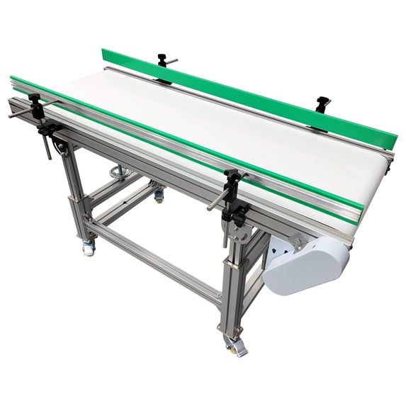 59″*19.7″PU Conveyor Machine Cargo Conveyor Belt Inclined Arm Conveyor ...