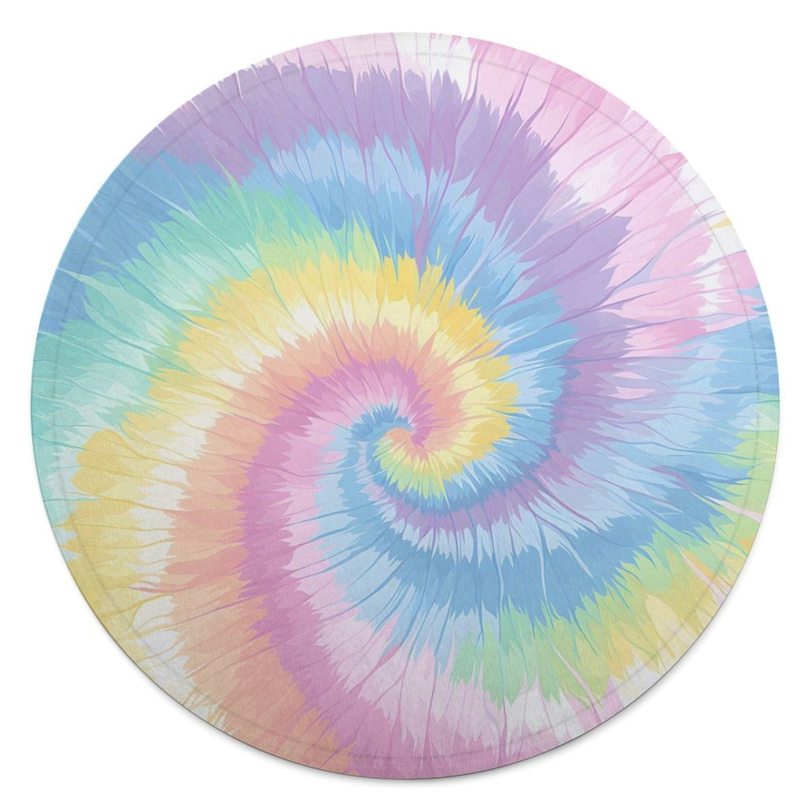 59.1in Round Blanket Light Weight Anti-Wrinkle Anti-Allergy Non ...