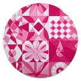 59.1in Round Blanket Light Weight Anti-Wrinkle Anti-Allergy Non ...