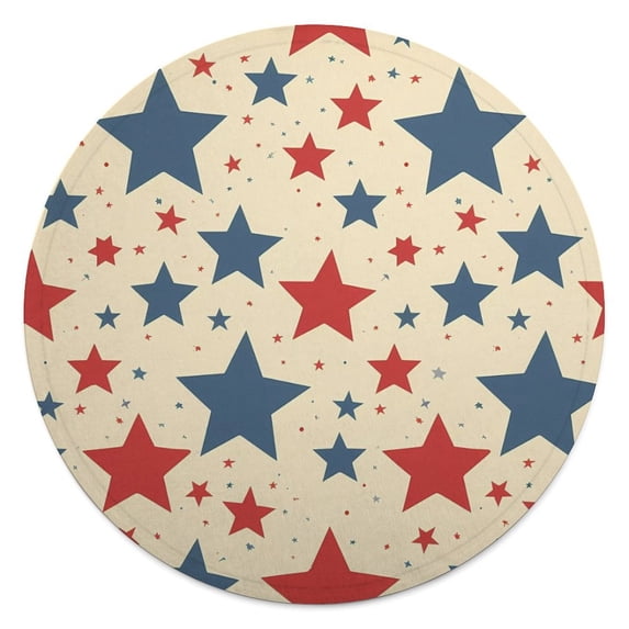 59.1in Round Blanket Light Weight Anti-Wrinkle Anti-Allergy Non ...