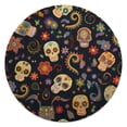 59.1in Round Blanket Light Weight Anti-Wrinkle Anti-Allergy Non ...