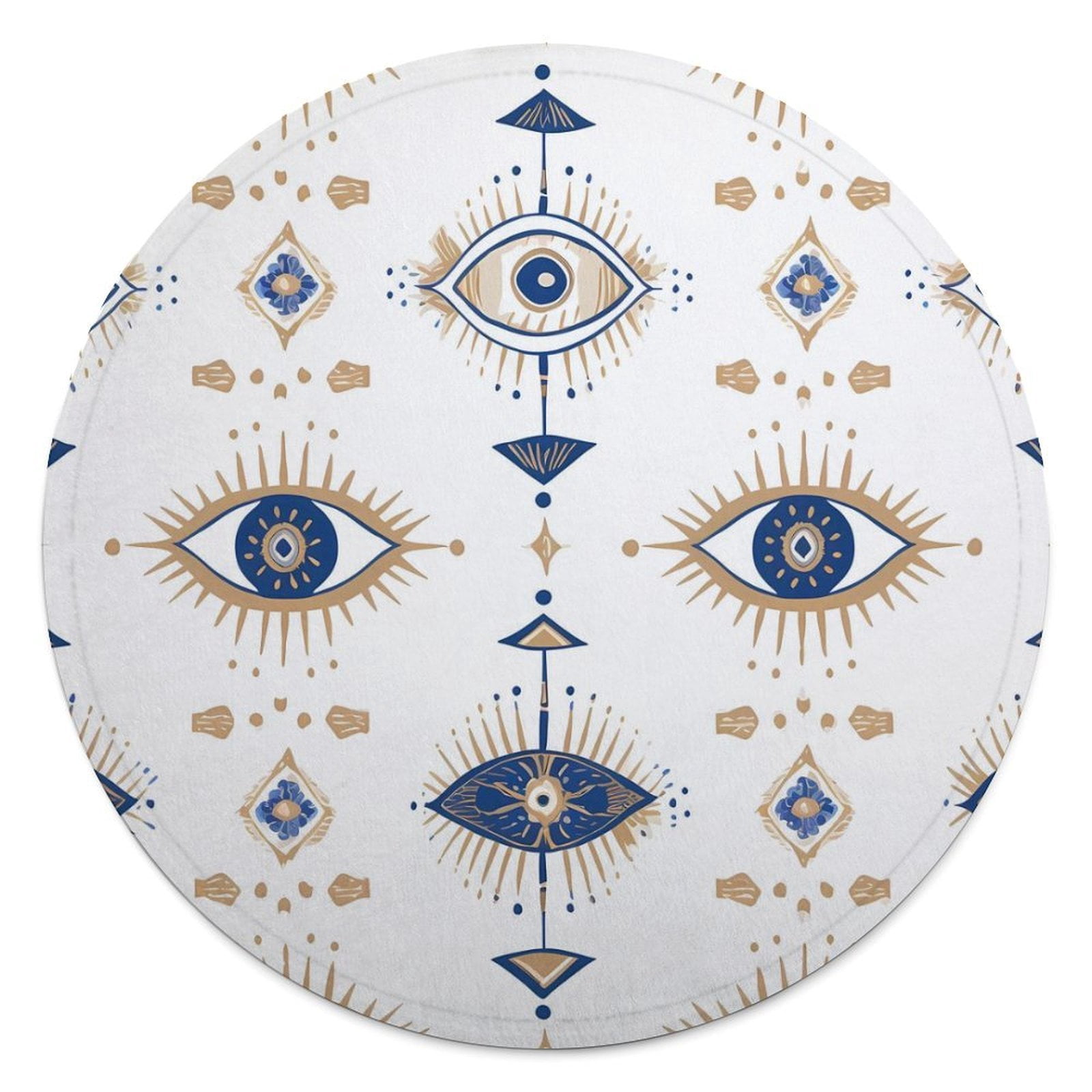 59.1in Round Blanket Light Weight Anti-Wrinkle Anti-Allergy Non ...