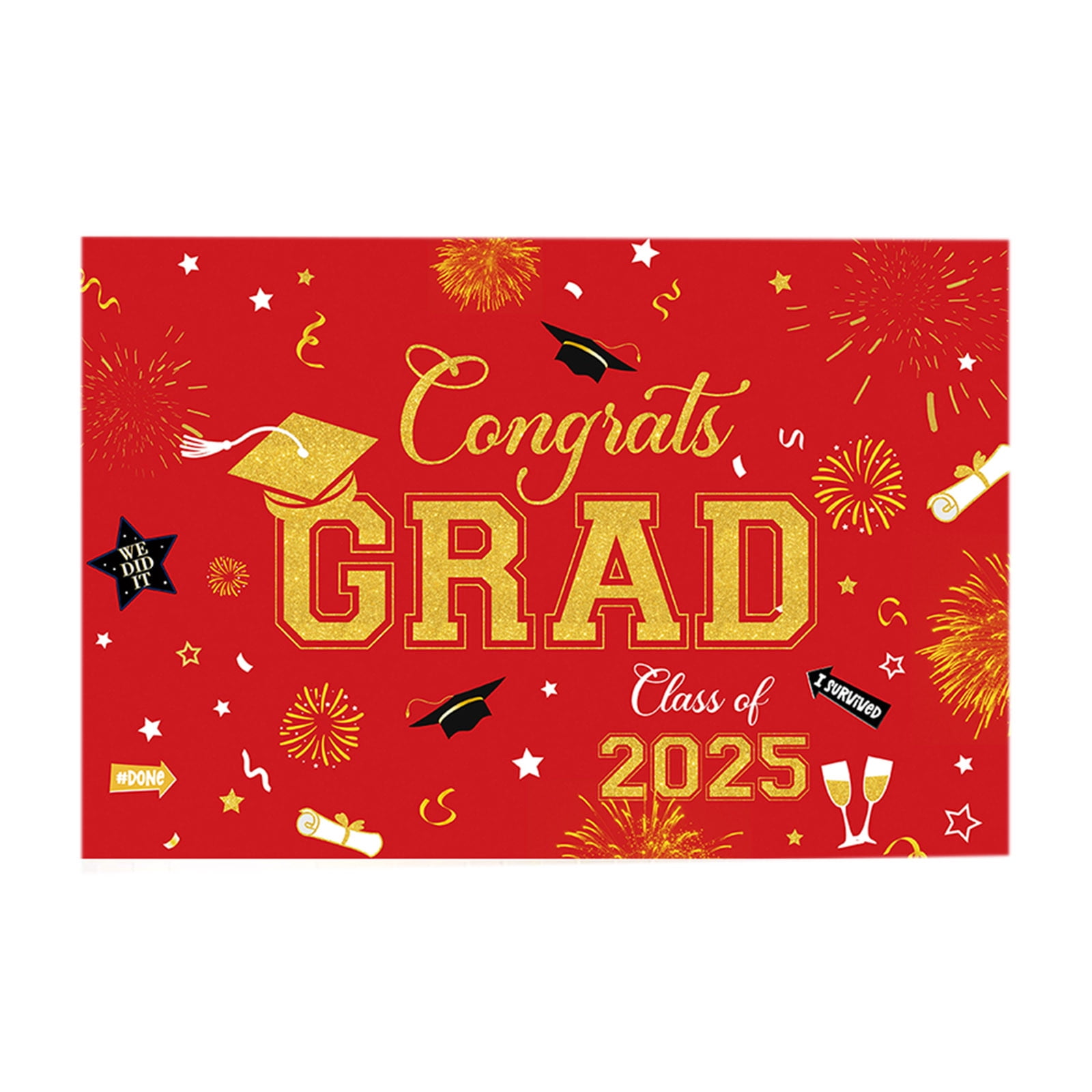 59*39.3''/ 70*47.2''/ 82.6*59'' Graduation Party Decorations Graduation Banner Party Decorations ...