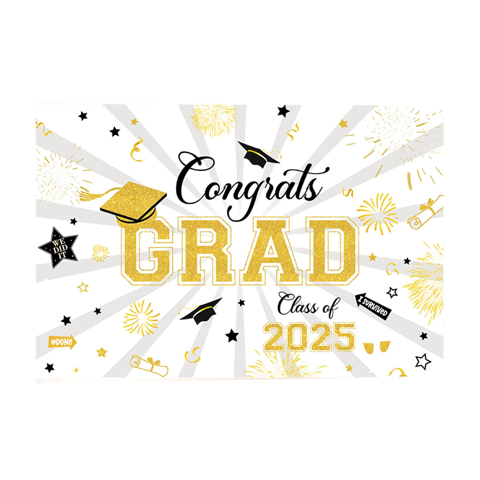 59*39.3''/ 70*47.2''/ 82.6*59'' Graduation Party Decorations Graduation ...