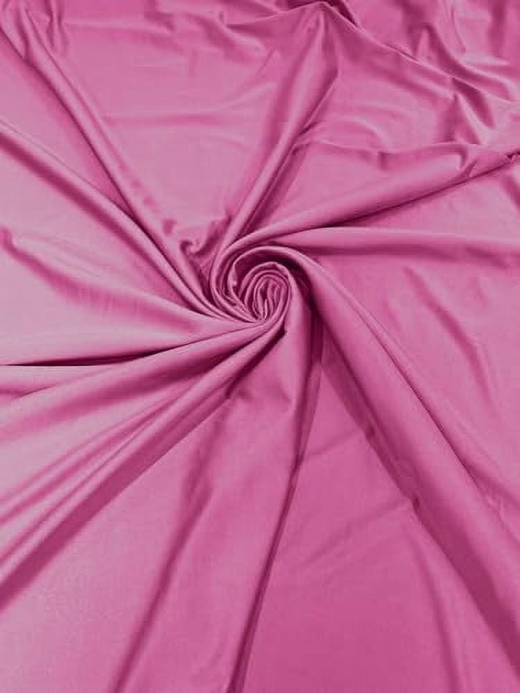 59/60" Wide 80% Nylon 20% Spandex Fabric, Swimwear/Active wear (Hot Pink, 10Yards) - Walmart.com