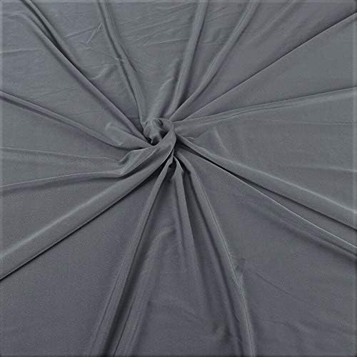 , 59/60" wide 80% nylon 20% spandex fabric, swimwear/active wear (grey ...