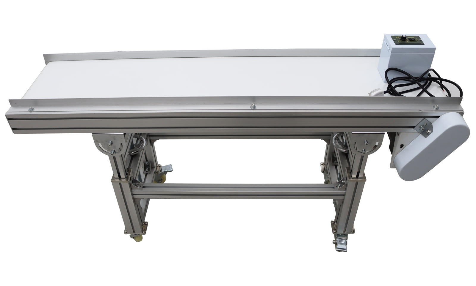 59″*7.9″PVC Belt Conveyor Conveyor Machine Electric Packaging Conveyor ...