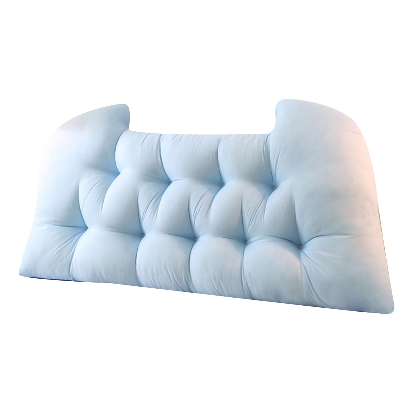 59" Concave Shape Pillow Triangular Wedge Headboard Couch Large ...