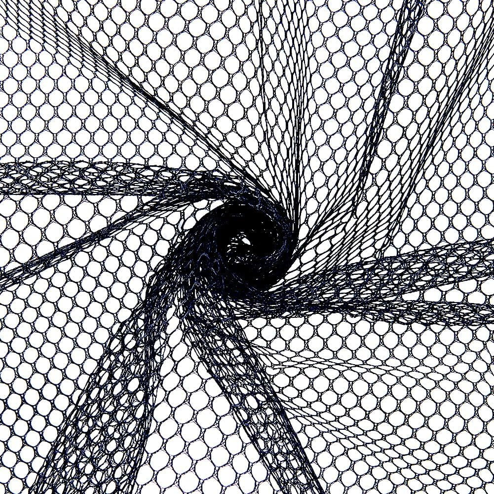 59 Inch Black Mesh Fabric By the Yard Polyester Soft Netting Tulle ...