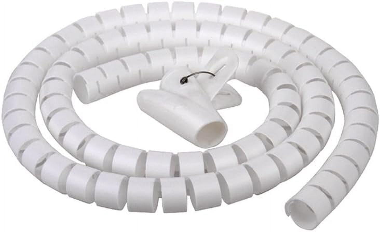 59 Inch Cable Management Sleeve Cable Sleeves with Clip Tool Perfect ...