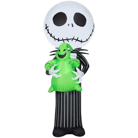 59 Inch Disney Jack Skellington Hugging Oogie Boogie for Halloween by ...