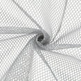 59 Inch Gray Netting Mesh Fabric Weave Net Fabric by The Yard Polyester ...