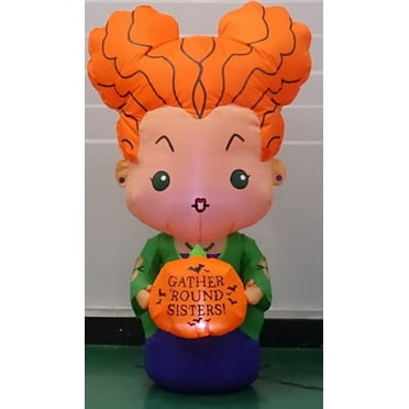 Airblown Inflatables Hocus Pocus Sisters Disney 4 Ft Tall - Walmart.com