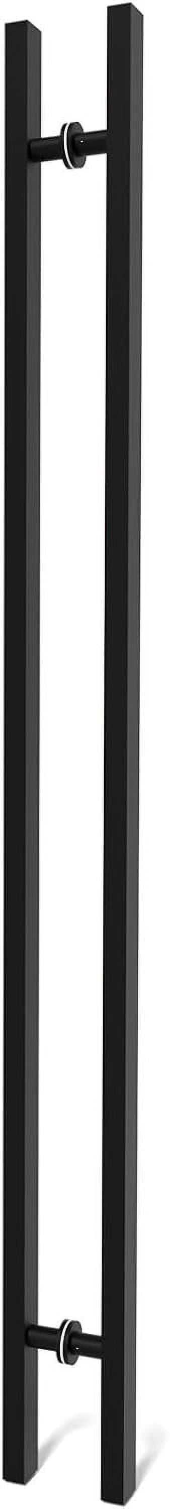 59 Inch Large Stainless Steel Front Door Handle Double Sided Pull Push ...