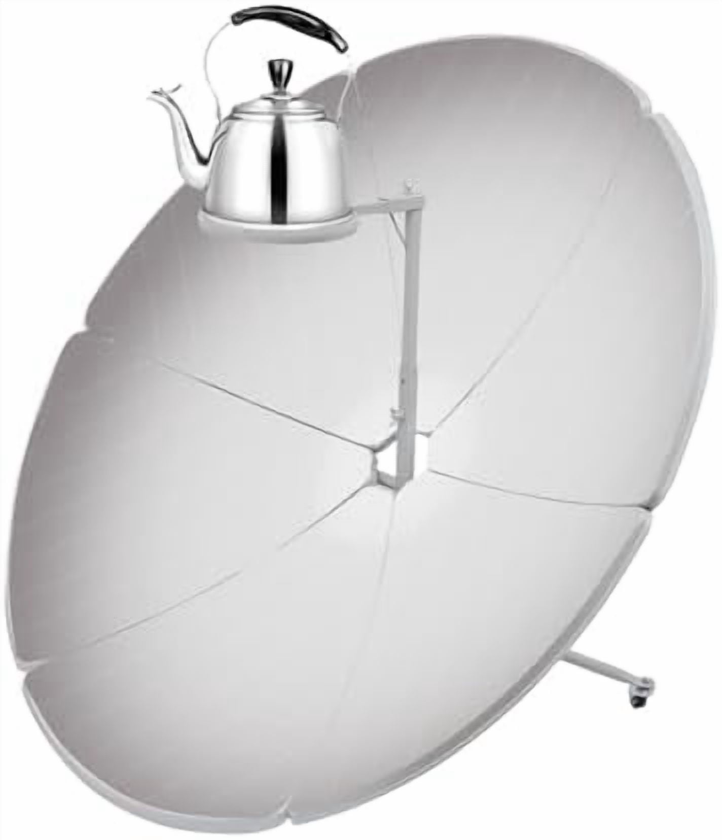 59 Inch Solar Cooker, 1800W Parabolic Solar Cooker High Efficiency Sun ...