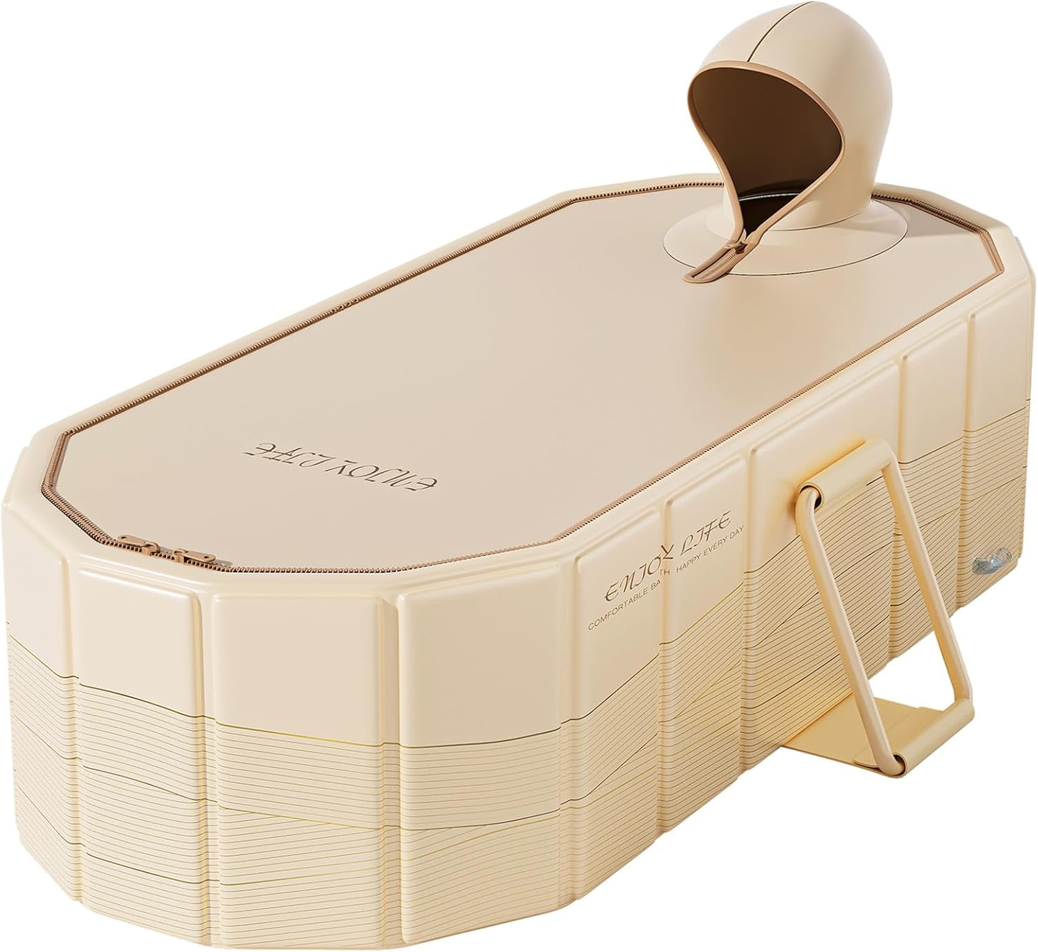 59''Portable insulated bathtub, Ice Bath Tub for Athletes, Inflation ...